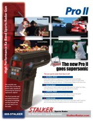 PC LidarCam - Stalker Radar