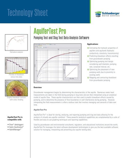 Technology Sheet - Schlumberger Water Services