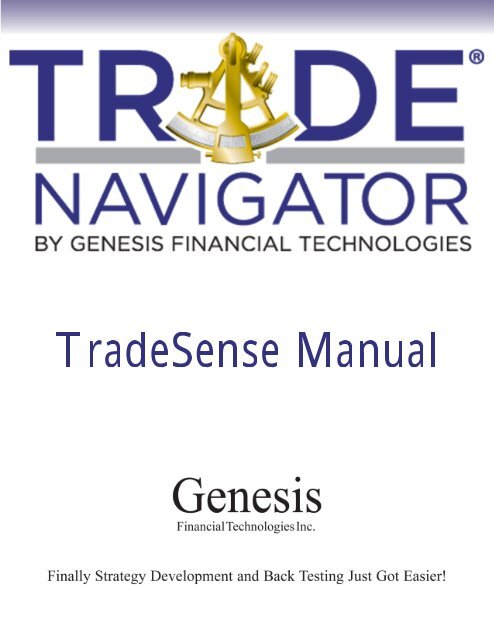 TradeSense Manual - Trade Navigator