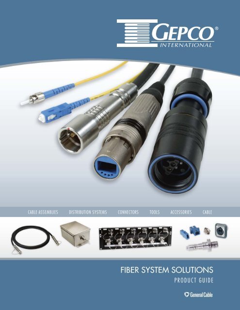 FIBER SYSTEM SOLUTIONS - Gepco