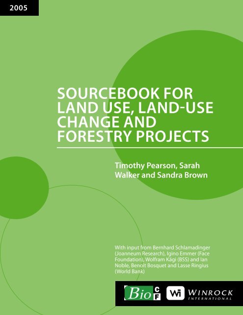 sourcebook for land use, land-use change and forestry projects