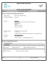 Material Safety Data Sheet ROYCO 777 MIL-PRF ... - QC Lubricants!