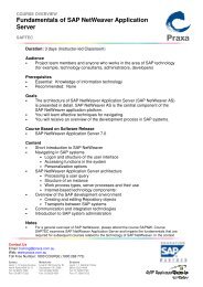 TBIT40 - SAP NetWeaver Process Integration - Brilliant Training ...