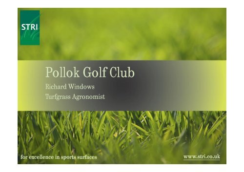 May 2012 - Pollok Golf Club