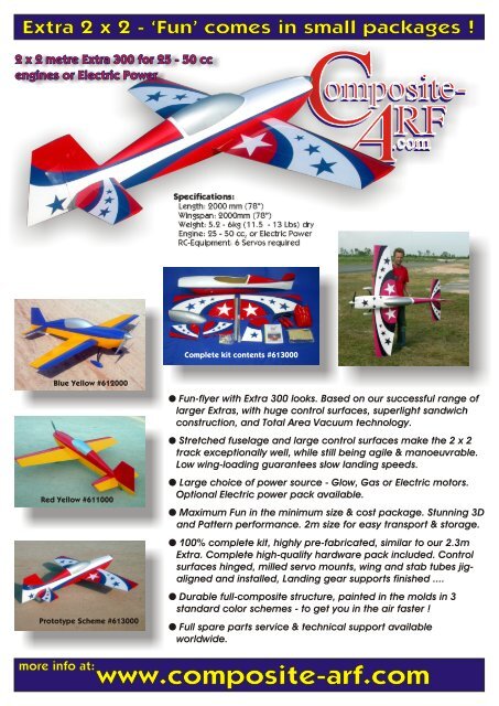 Extra 2x2m - Composite ARF (UK)