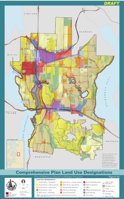 Comprehensive Plan Land Use Designations - City of Bellevue