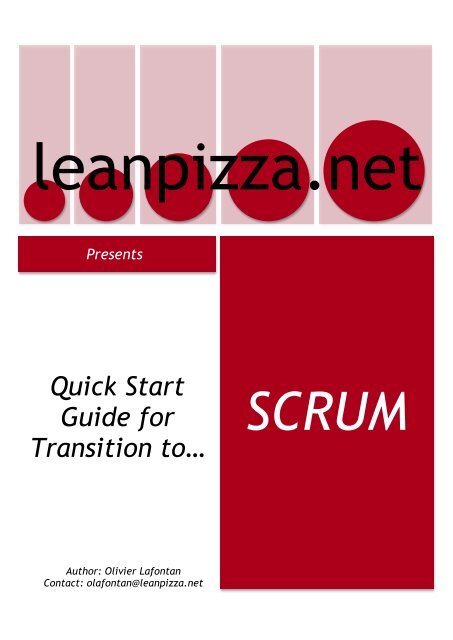 Quick Guide Transition to Scrum - Lean Pizza