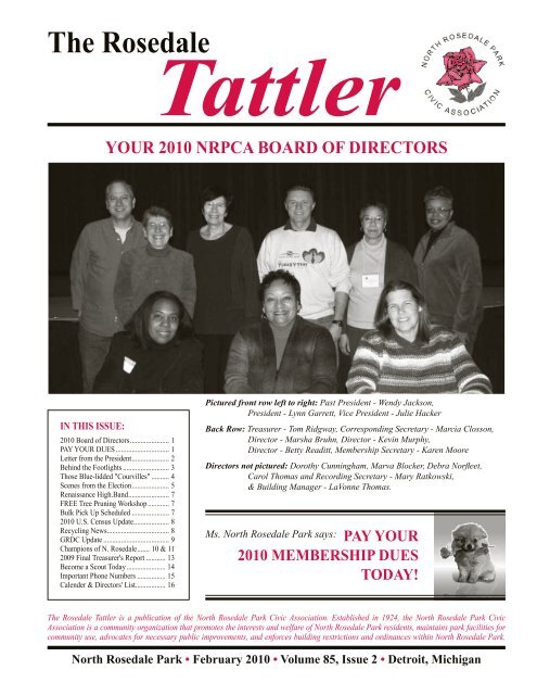 The Rosedale - North Rosedale Park