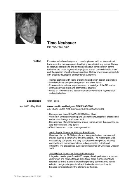 download cv timo neubauer - udn.co.nz
