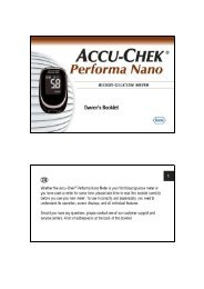 Performa manual - Accu-Chek