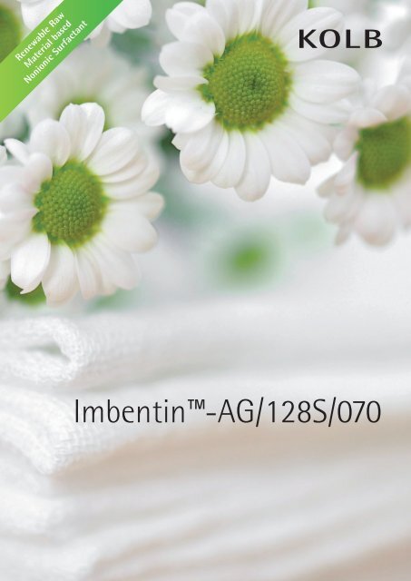 Imbentin™-AG/128S/070 - Kolb Distribution Ltd.