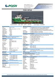 POSH PERSEVERANCE 12,240 BHP / 150 TBP / DP2 / AHTS Call ...