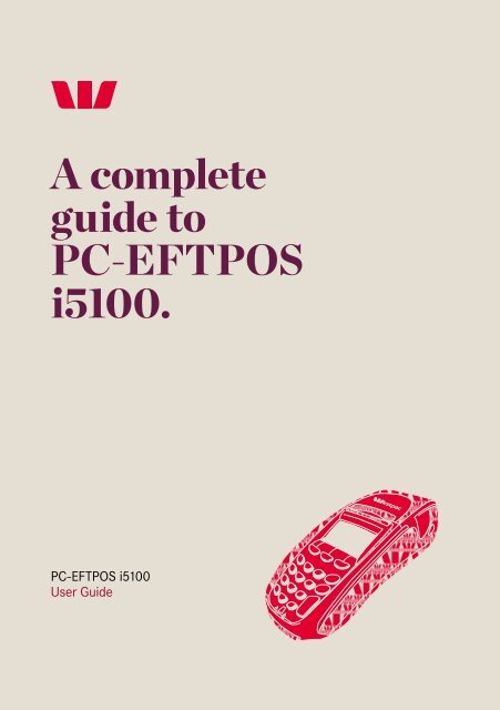 A complete guide to PC-EFTPOS i5100.