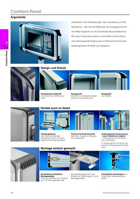 Comfort-Panel - Rittal