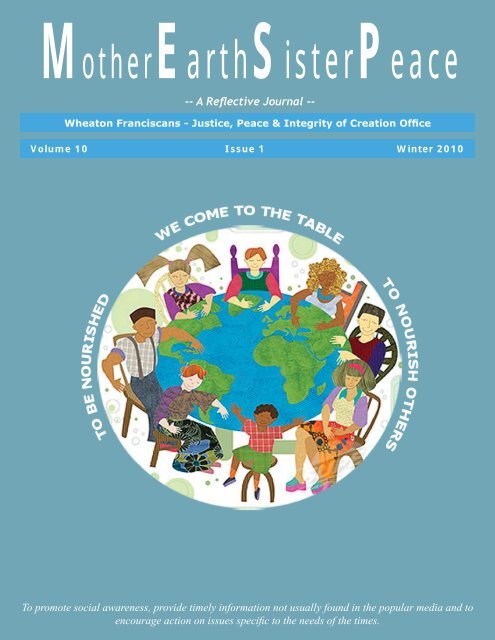 MotherEarthSisterPeace - Justice, Peace & Integrity of Creation