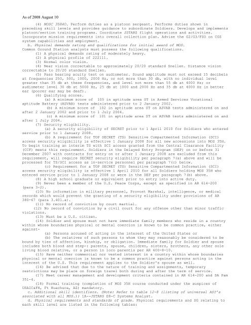 As of 2008 August 10 (4)