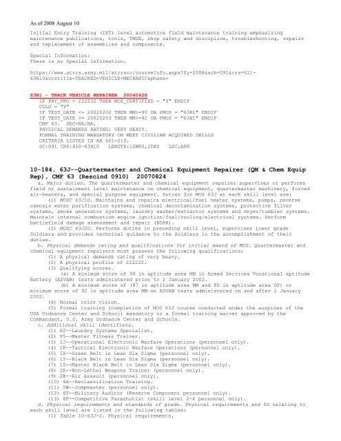 As of 2008 August 10 Init