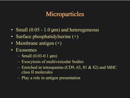 Microparticles