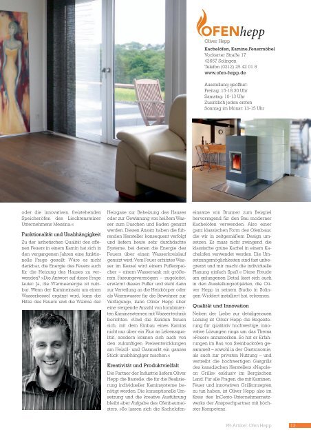 oder die innovativen, fre