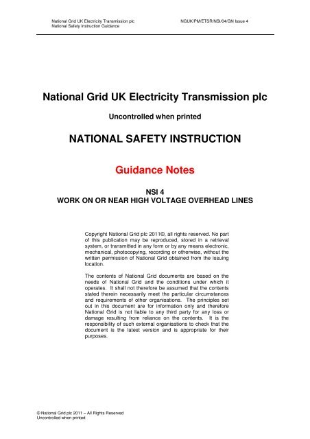 Download Pdf National Grid