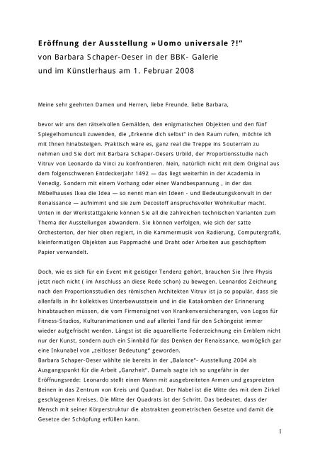 von Dr. Eva-Suzanne Bayer - Barbara Schaper-Oeser