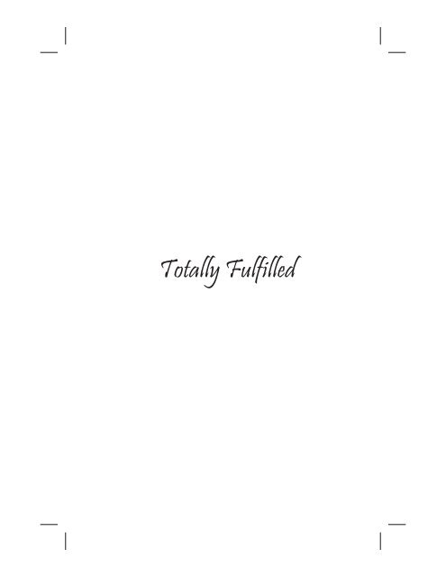 Totally Fulfilled - Dean Graziosi