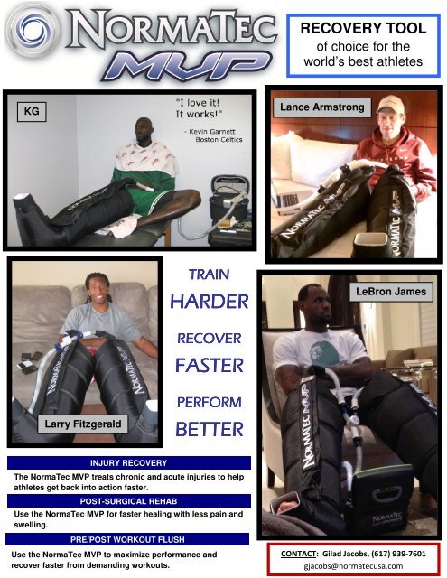 NormaTec MVP Pro Recovery System - Excellence Chiropractic - Dr ...