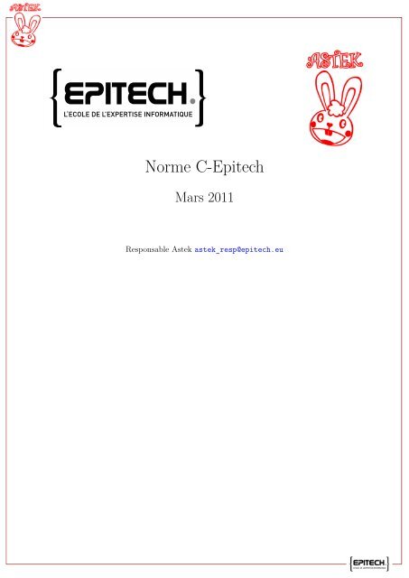 Norme C-Epitech