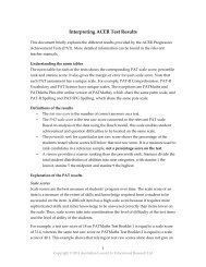 Higher Ability Selection Test – Primary (HAST-P) - ACER