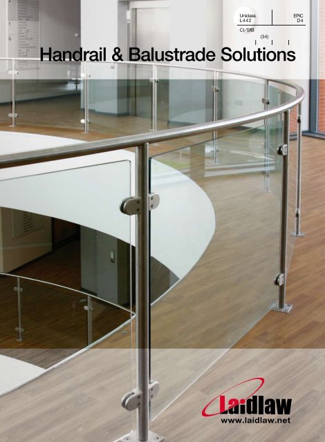 Handrail & Balustrade Solutions - RIBA Product Selector