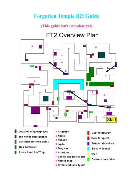 Forgotten Temple B2f Guide - MMOsite
