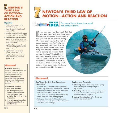 Newtons Third Law Action And Reaction What Is Newton's Third Law