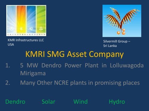 KMRI SMG Asset Company - pucsl
