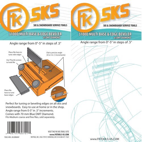 3100 multi base & edge beveler - FK Tools