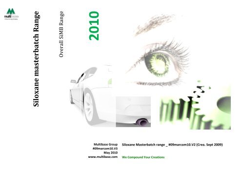 MB Siloxane Masterbatch Range - Dow Corning