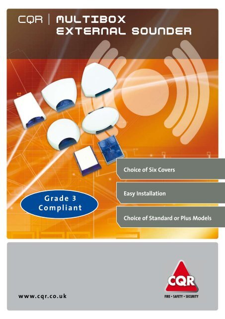 CQR | MULTIBOX EXTERNAL SOUNDER - Buythis