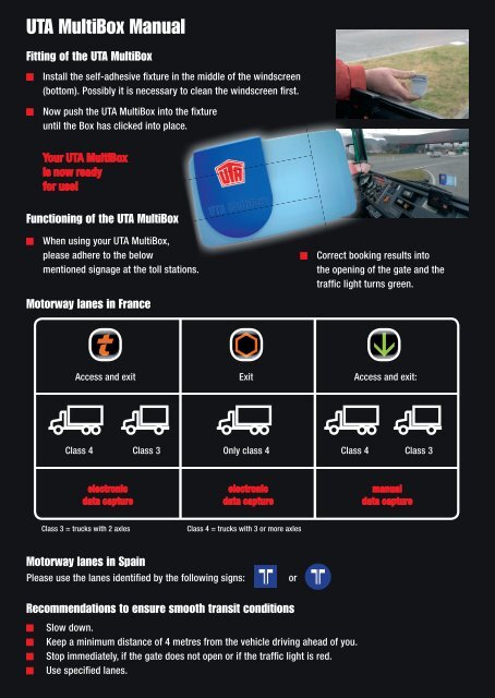UTA MultiBox Manual - CCS