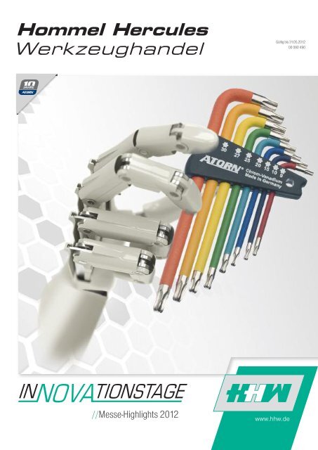 //Messe-Highlights 2012 - Hommel Hercules Werkzeughandel