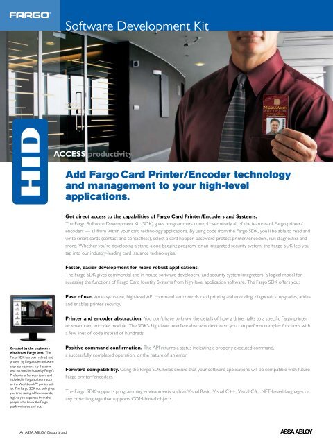 Software Development Kit - HID Global