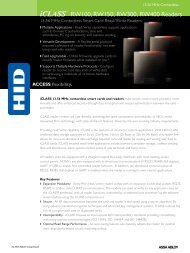 iCLASS R90 Reader Datasheet - HID Global