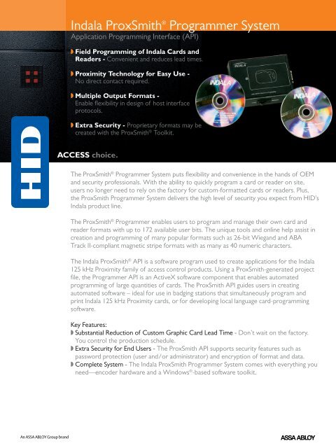 Hid Indala Card Reader