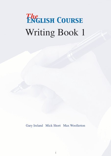 Writing Book 1 - The English Company