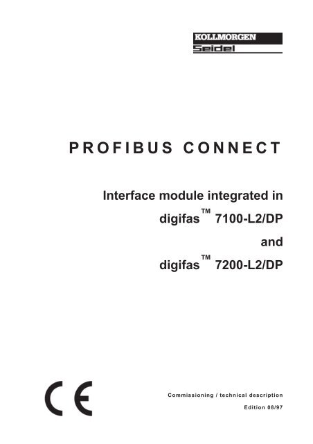 PROFIBUS CONNECT Interface module integrated in digifas