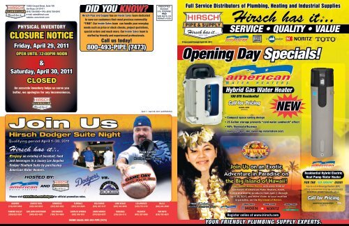 Hirsch has it...® - Hirsch Pipe & Supply, Inc.