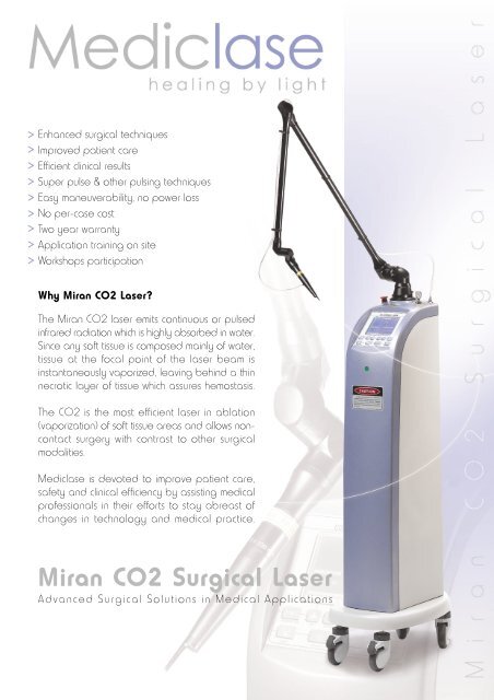 Miran CO2 Surgical Laser - mediclase