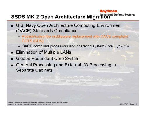SSDS MK 2 Open Architectu