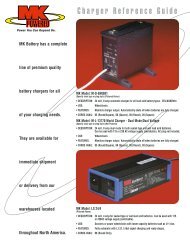 MK Battery's Life-Cycle Series