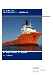 Vessel Specification PDF - ER Ship