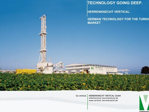 Go vertical. HERRENKNECHT VERTICAL GmbH - NuMOV