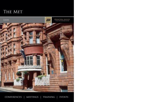 The Met Conference Brochure - Principal Hayley